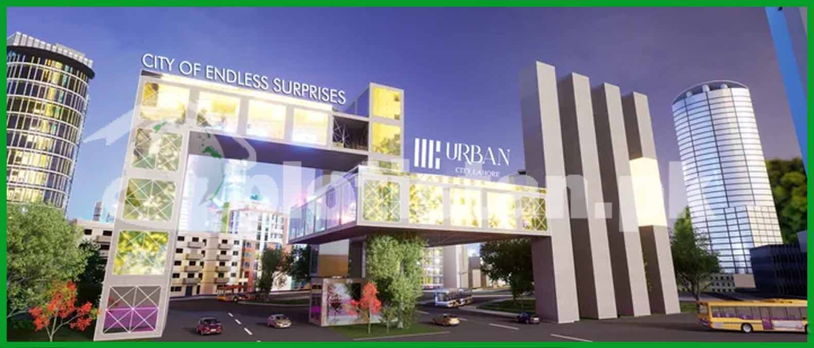 Urban City Lahore - Payment Plan 2024 - Location Map